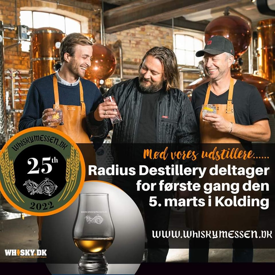 Vidste du at..... Radius Distillery deltager - Whiskymessen.dk
