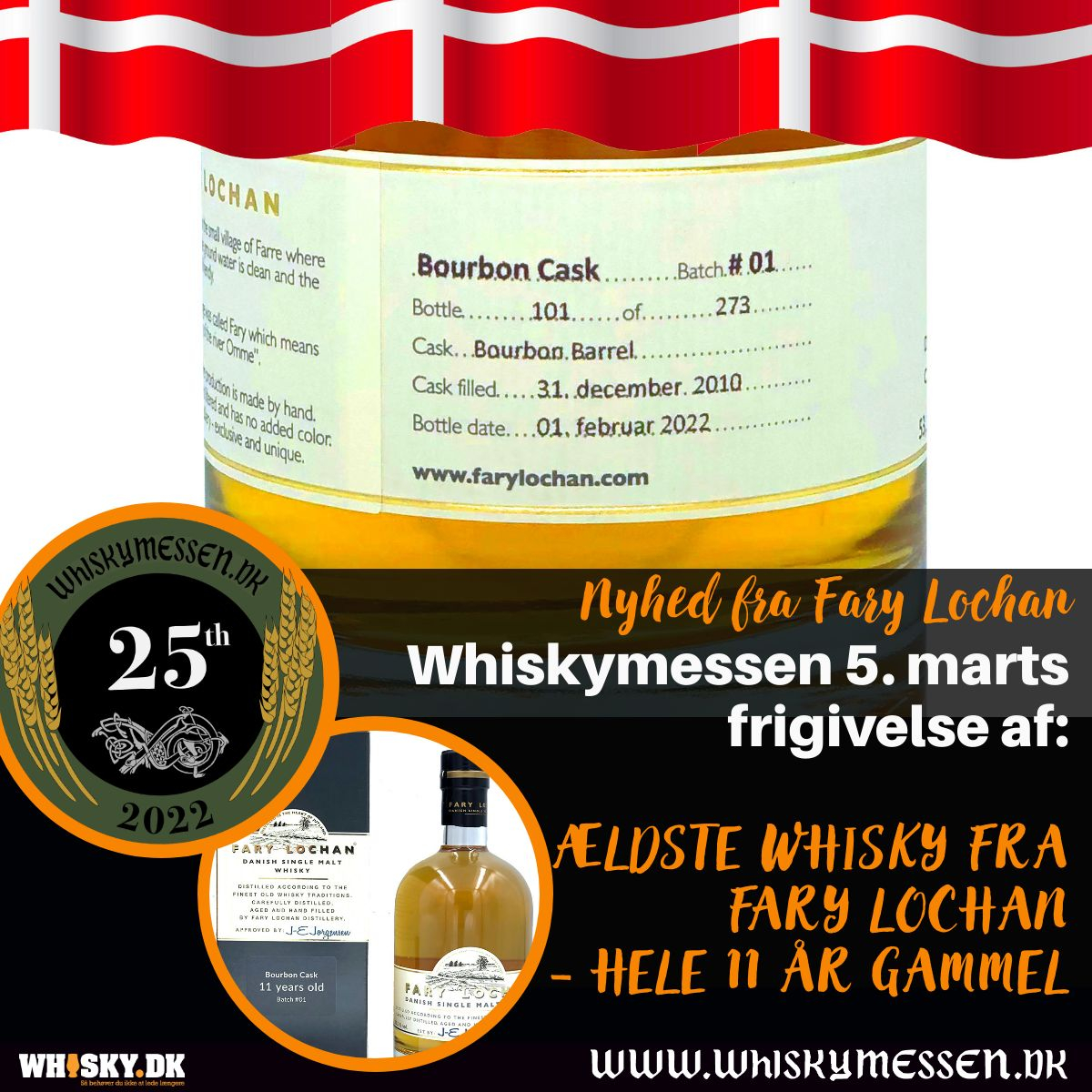 Vidste du at.... Fary Lochan frigiver 11 års whisky - Whiskymessen.dk