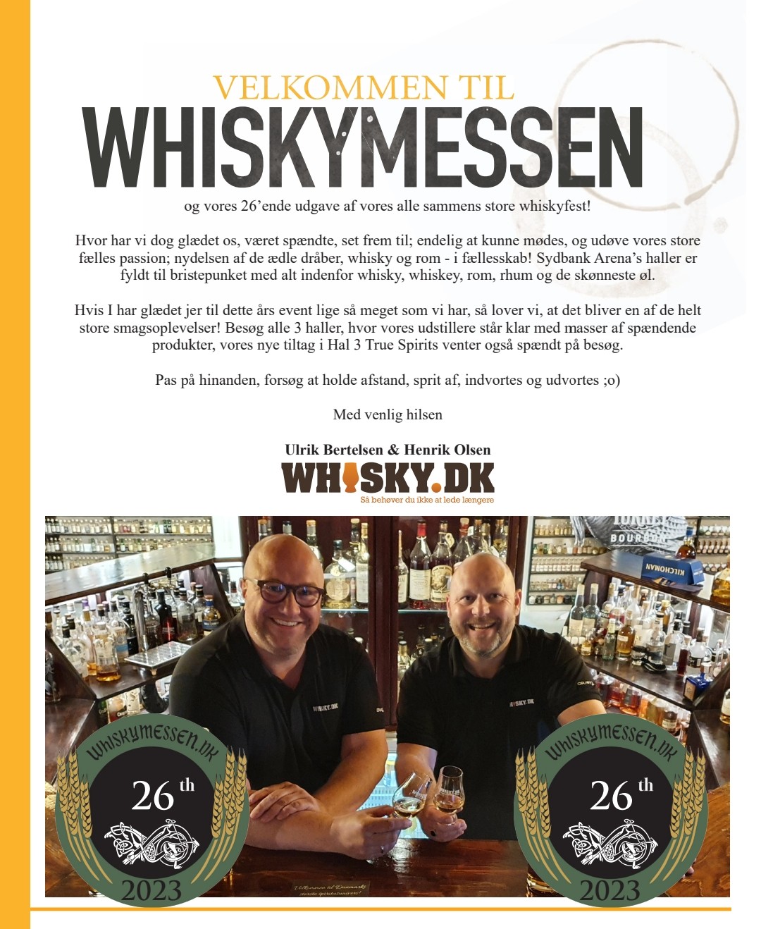 Dagens Program den 4. Marts - Whiskymessen.dk