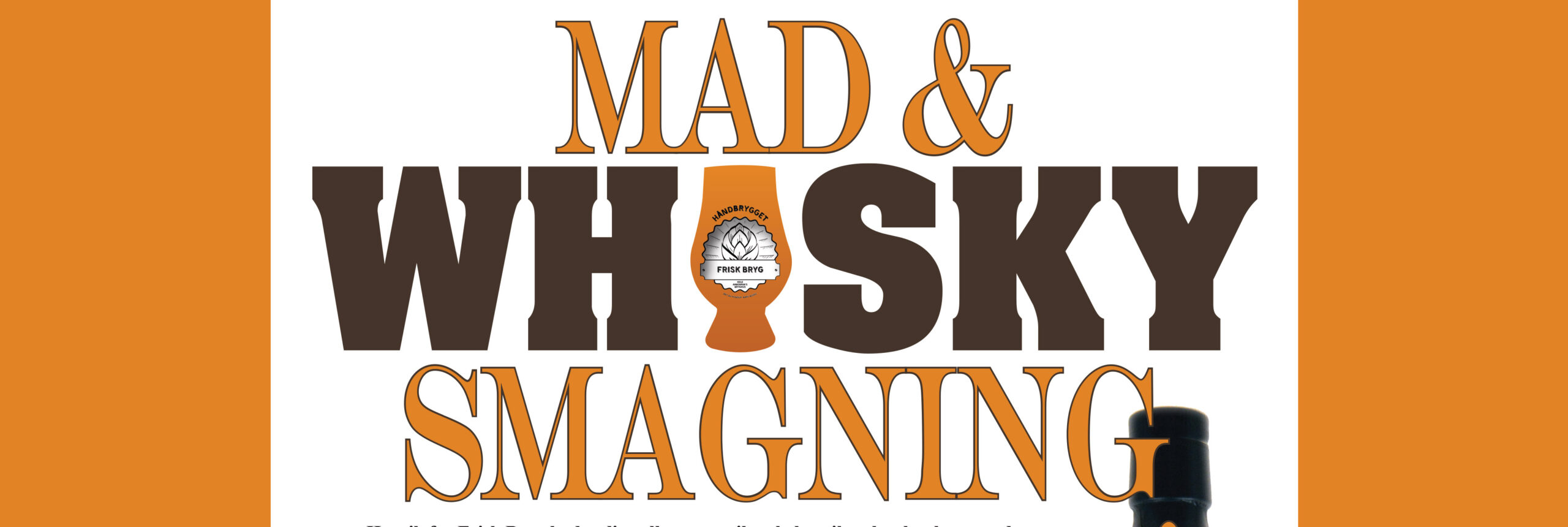 Mad&Whisky Smagning hos Whisky.dk - Whiskymessen.dk