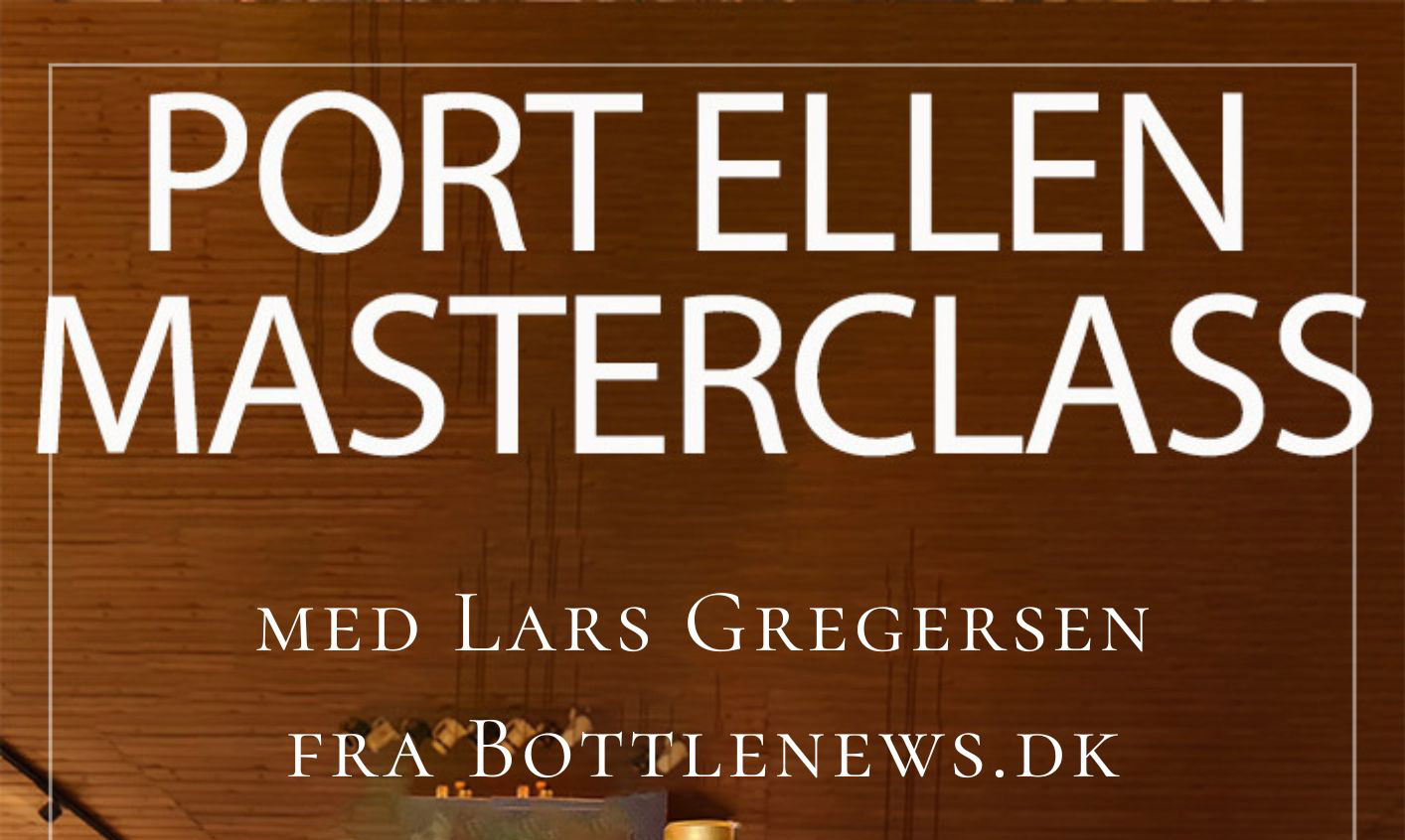 MASTERCLASS PORT ELLEN MED LARS GREGERSEN KL 11.00 SYDBANK ARENA 2 ...